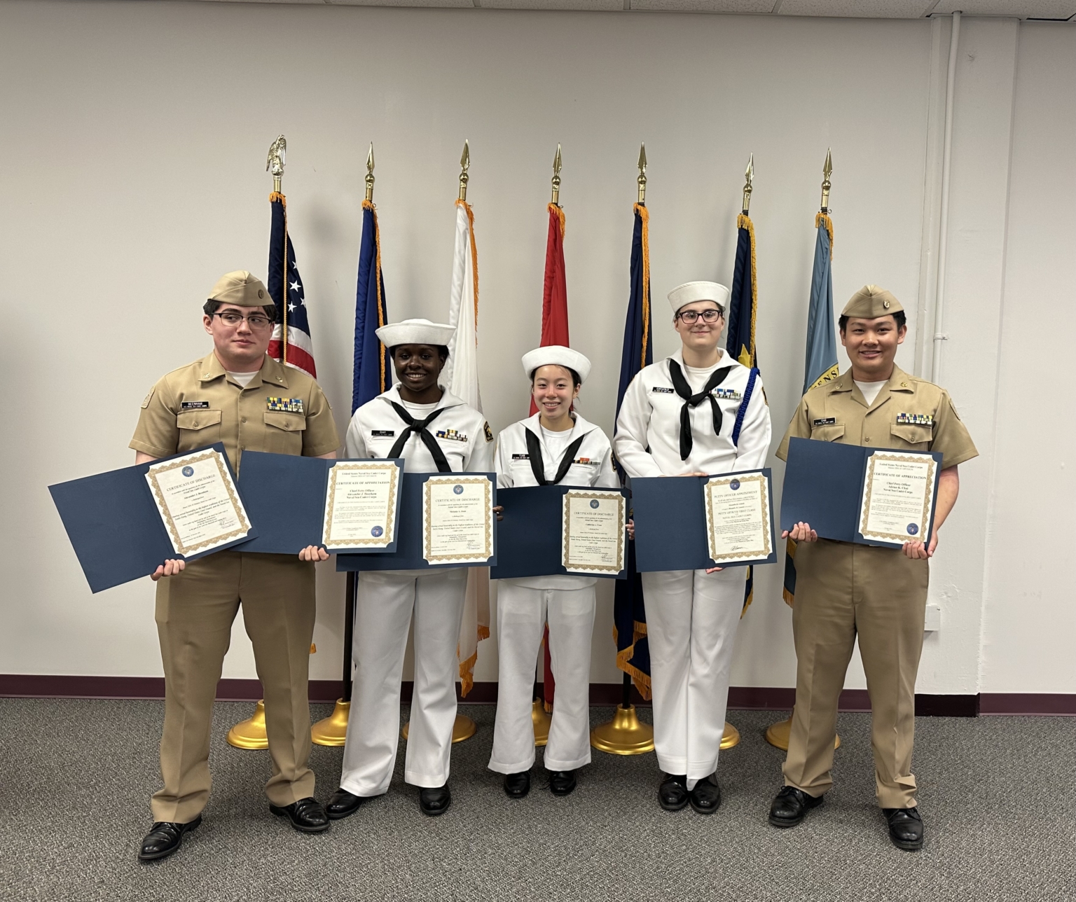 Cadet Awards, Ribbons and Appurtenances – Mason Division DDG87